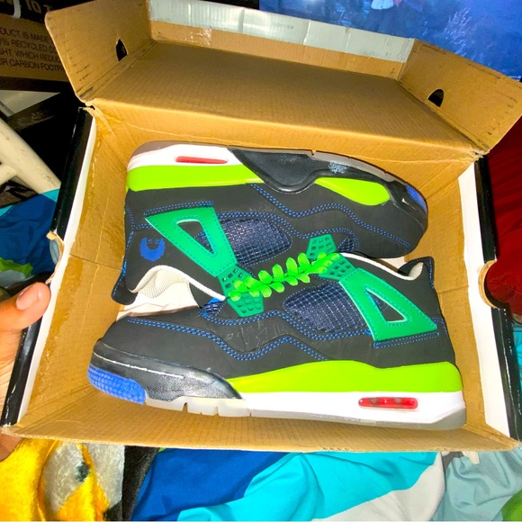 Jordan | Shoes | Isaiah Scott Jordan 4s Superman 4s | Poshmark